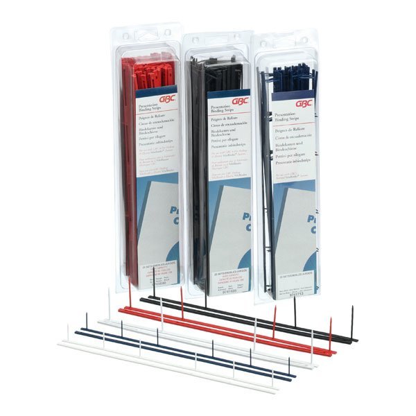GBC Velobind EVB Strips 4 Prong BLACK (Pkt 25) - $40.81 : BTI Office ...