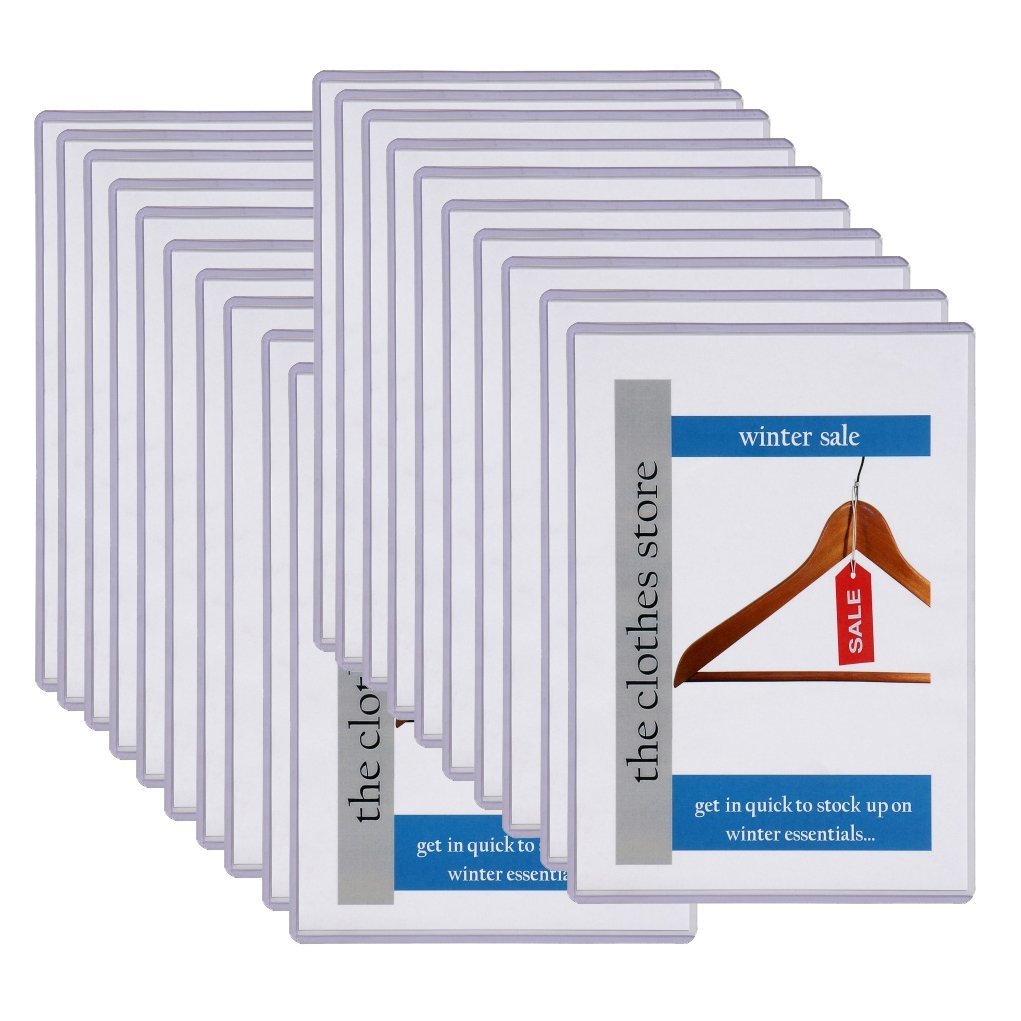 Marbig A5 Menu Document Protector PVC (Pkt 20) - $60.61 : BTI Office ...