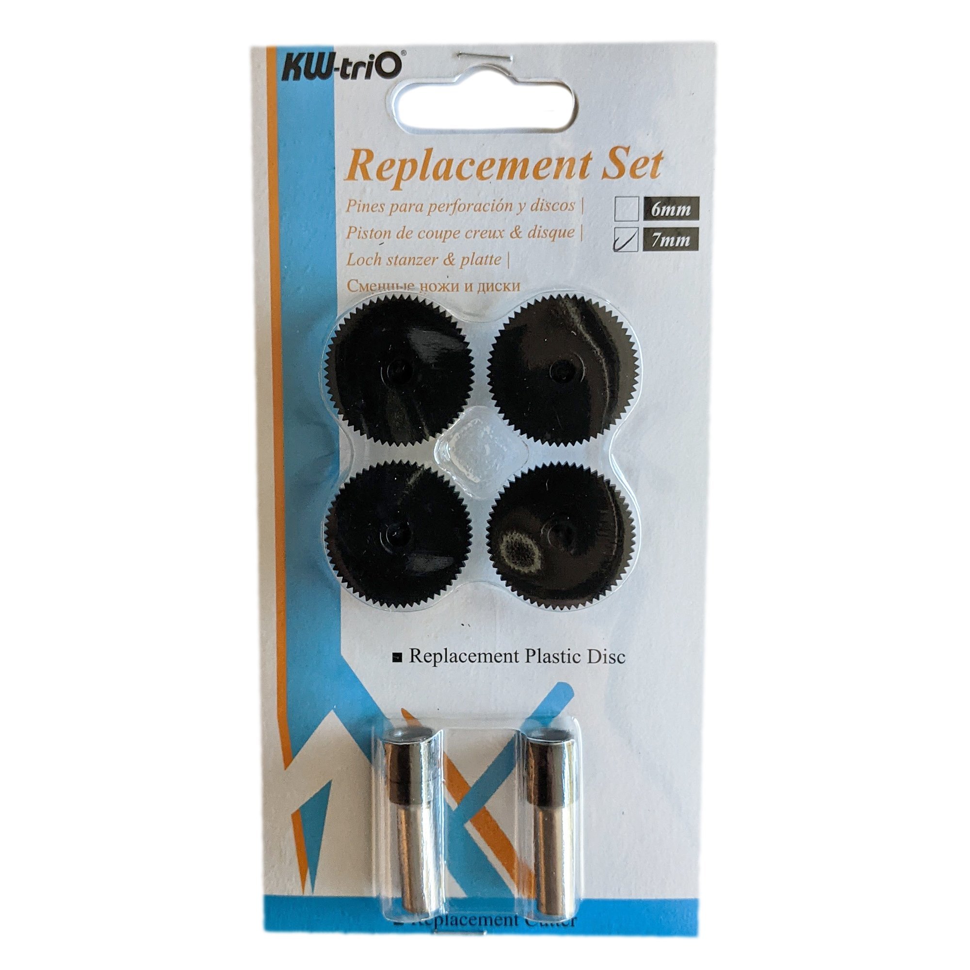 Trio Power Punch Replacement Pins and Disks - 7mm Diameter - $37.18 ...